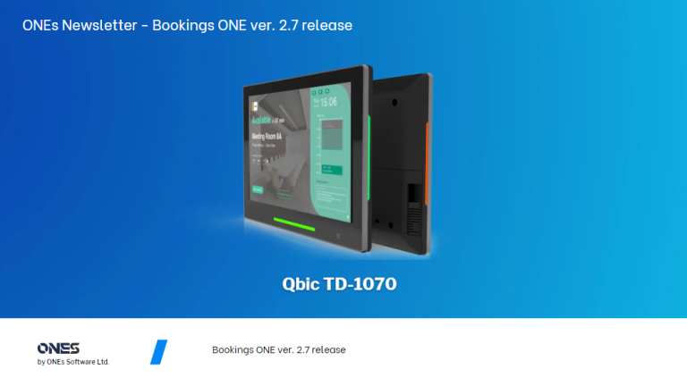 Newsletter: ONES ver. 2.7 release - ONEs Blog