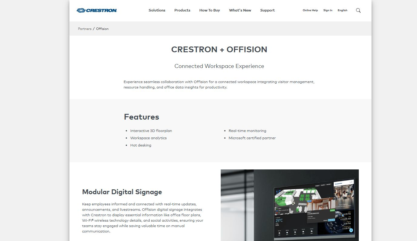 Offision + Crestron: A Smarter, Seamless Workplace Experience - ONEs Blog